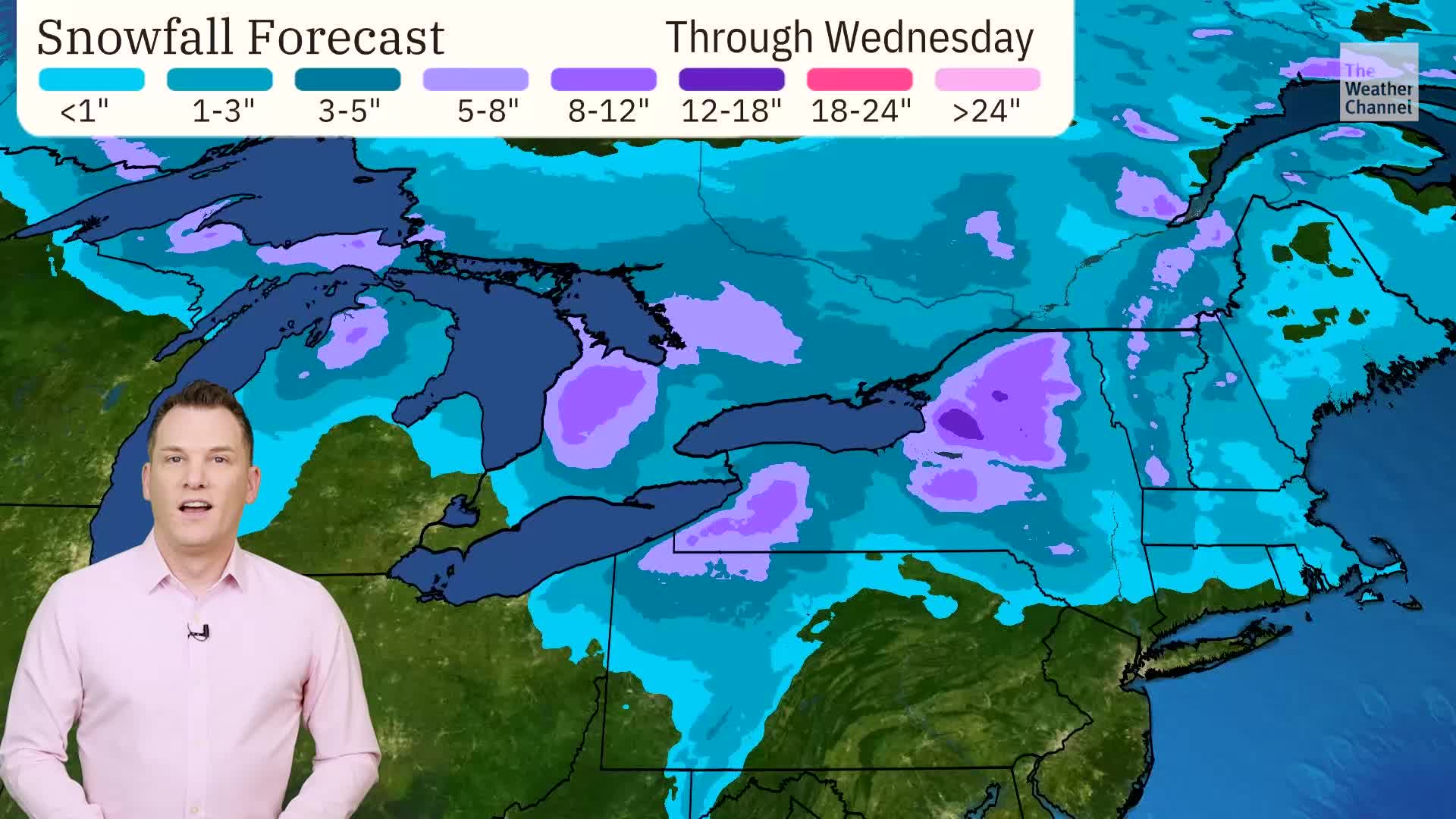 Snow Squalls Possible This Week - Videos from The Weather Channel