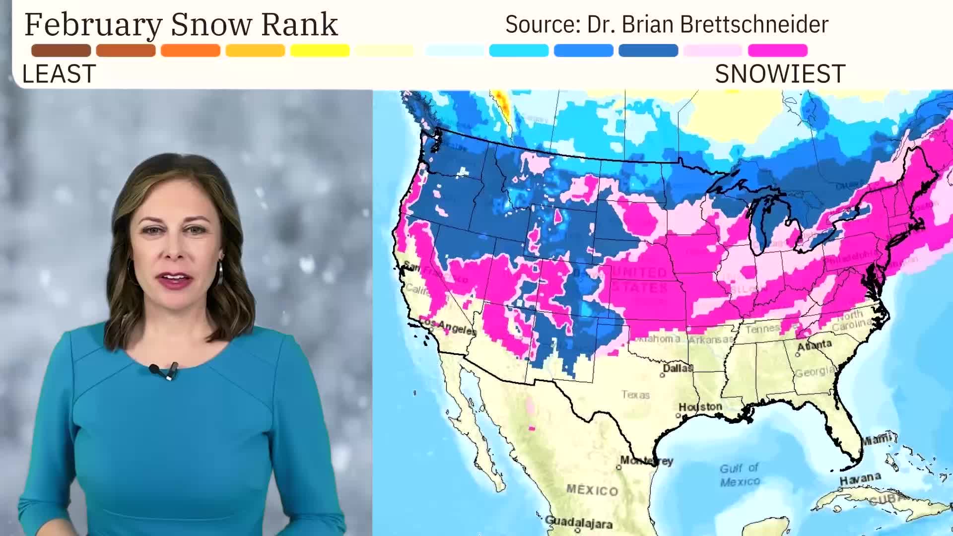 Where Is February The Snowiest Month? - Videos from The Weather Channel