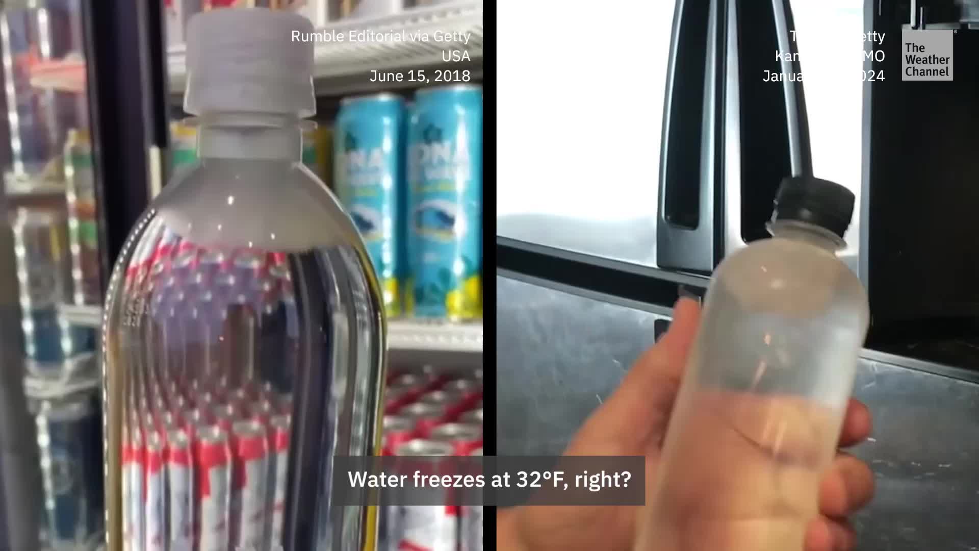 When Water Doesn’t Freeze At 32 Degrees - Videos from The Weather Channel