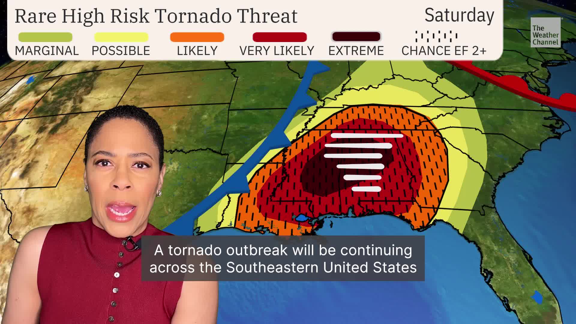 Tornado Outbreak Expected Across South - Videos from The Weather Channel