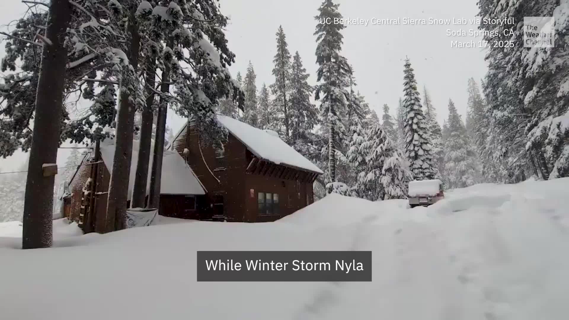 Snow Causes Crashes In California - Videos from The Weather Channel