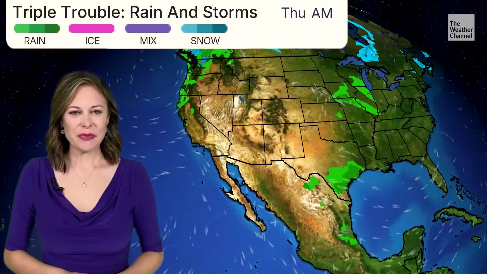 Three Storms For Three Different Regions - Videos from The Weather Channel