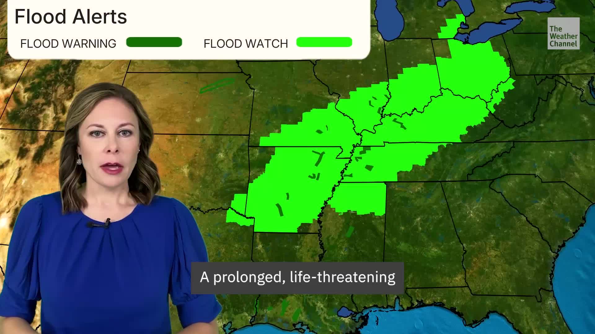 Midwest, South: Dangerous Flood Conditions Begin - Videos from The ...