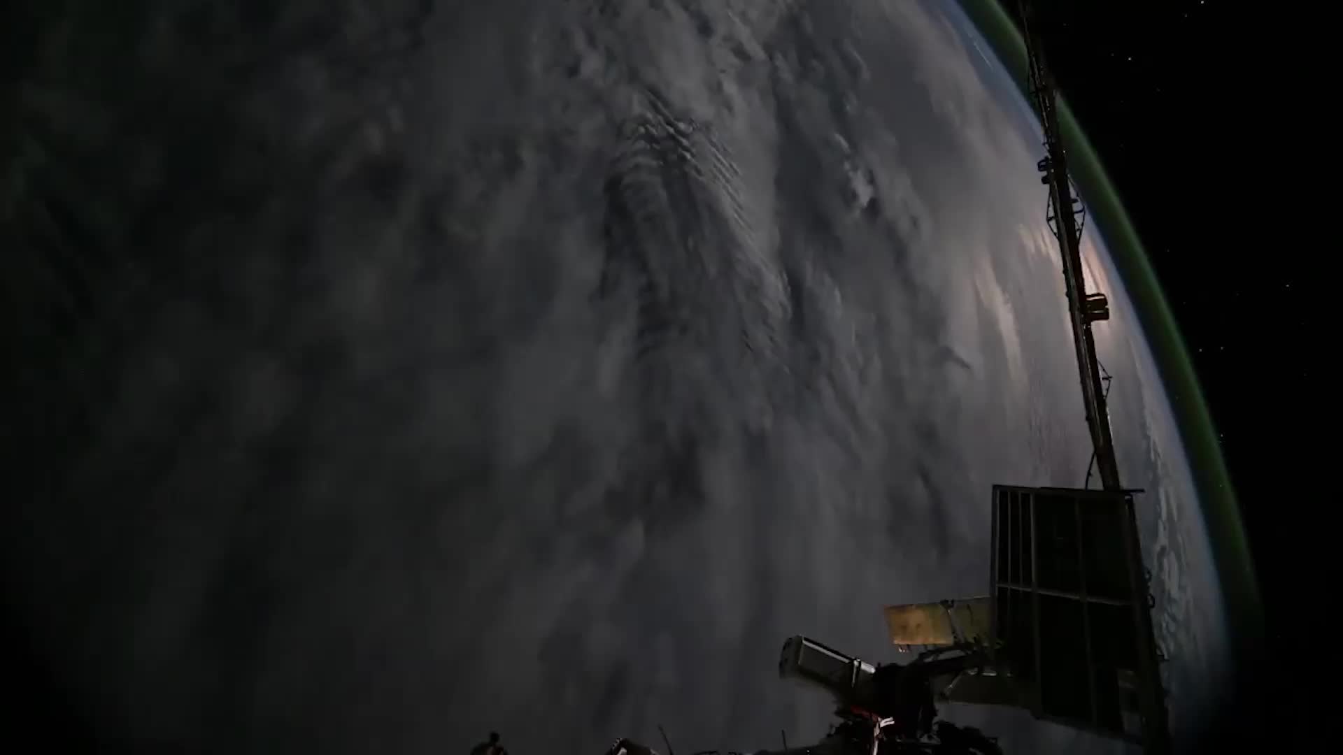 Aurora From Space Shuttle