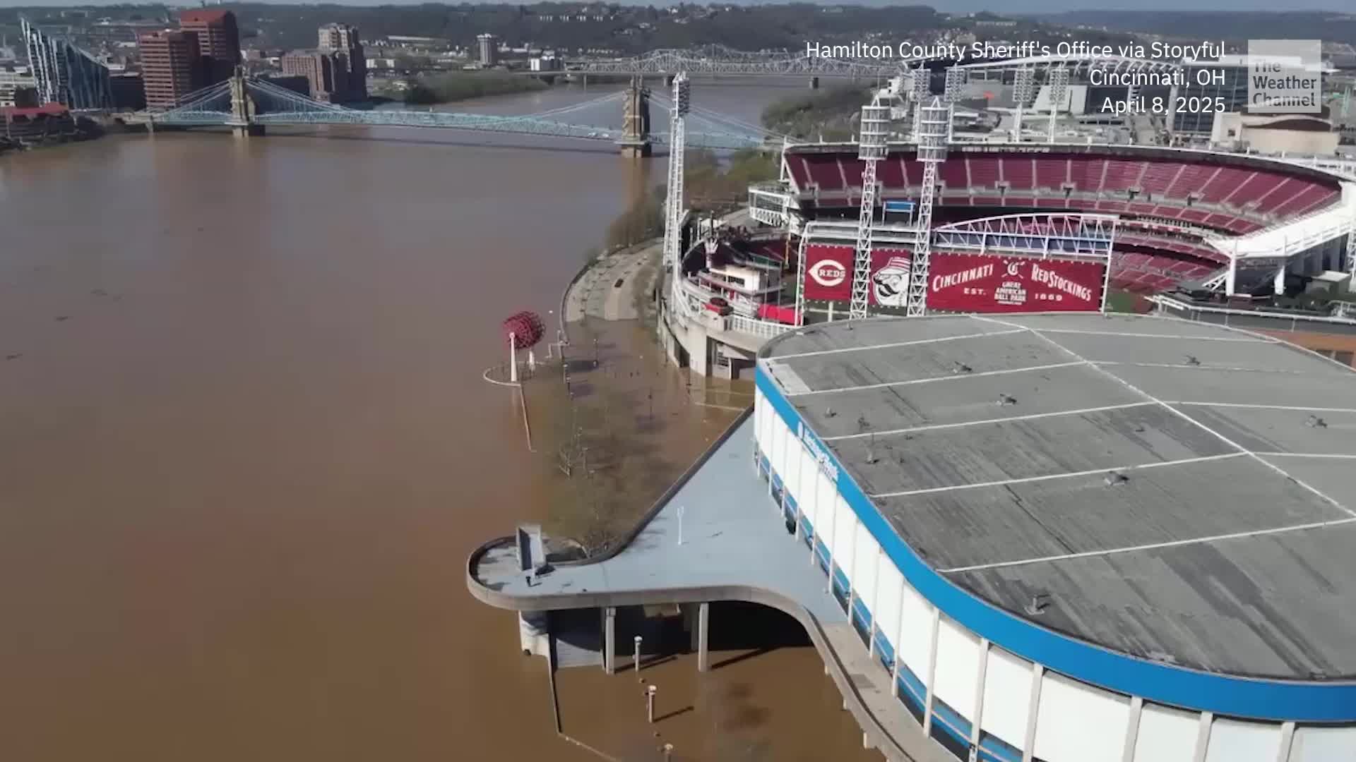Before, After Comparison: Cincinnati Flooding - Videos from The Weather ...