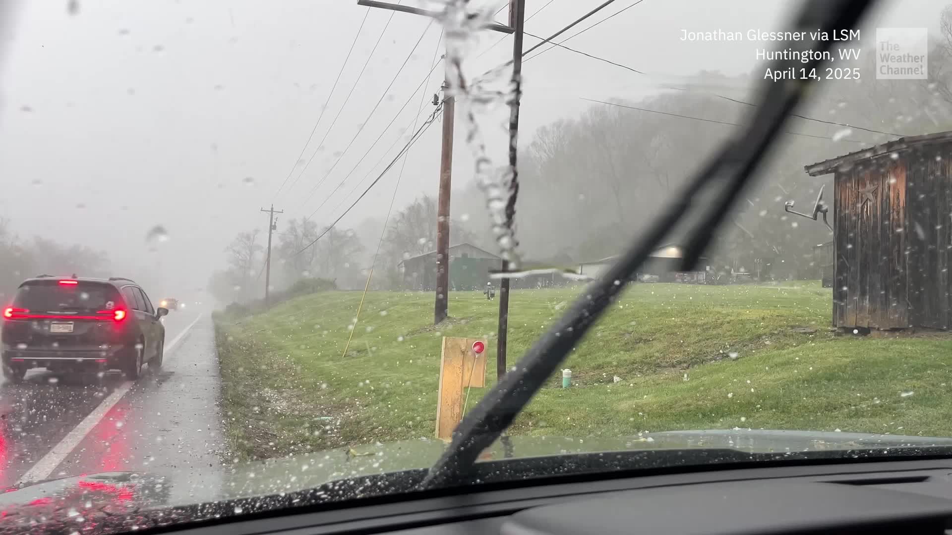 Huge Hail Wallops Ohio Valley, West Virginia - Videos from The Weather ...