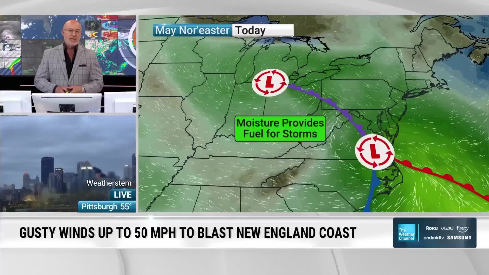 Nor’easter To Bring Wet, Windy, Chilly Weather - Videos from The ...