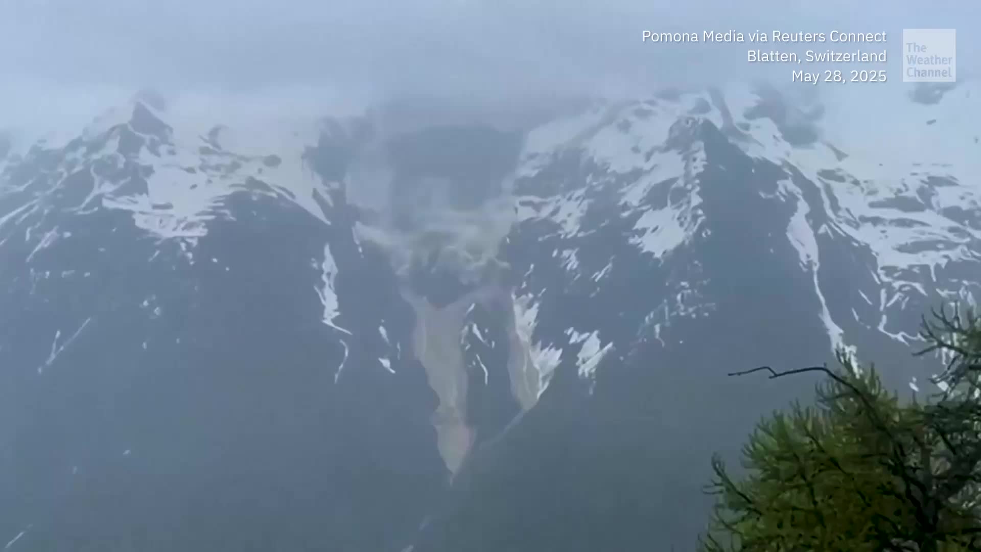 El Colapso De Un Glaciar Arrasa Con Una Aldea Suiza - Videos de The ...