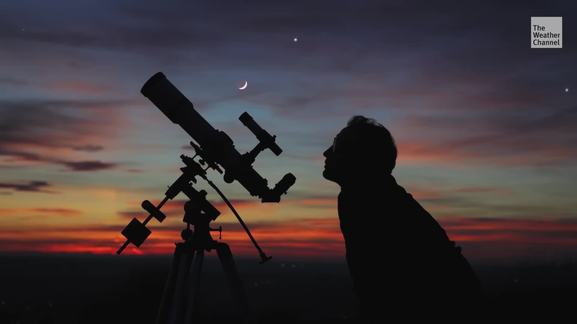 Earthshine, Venus, Mars, Arietids Light Up This Week - Videos from The ...