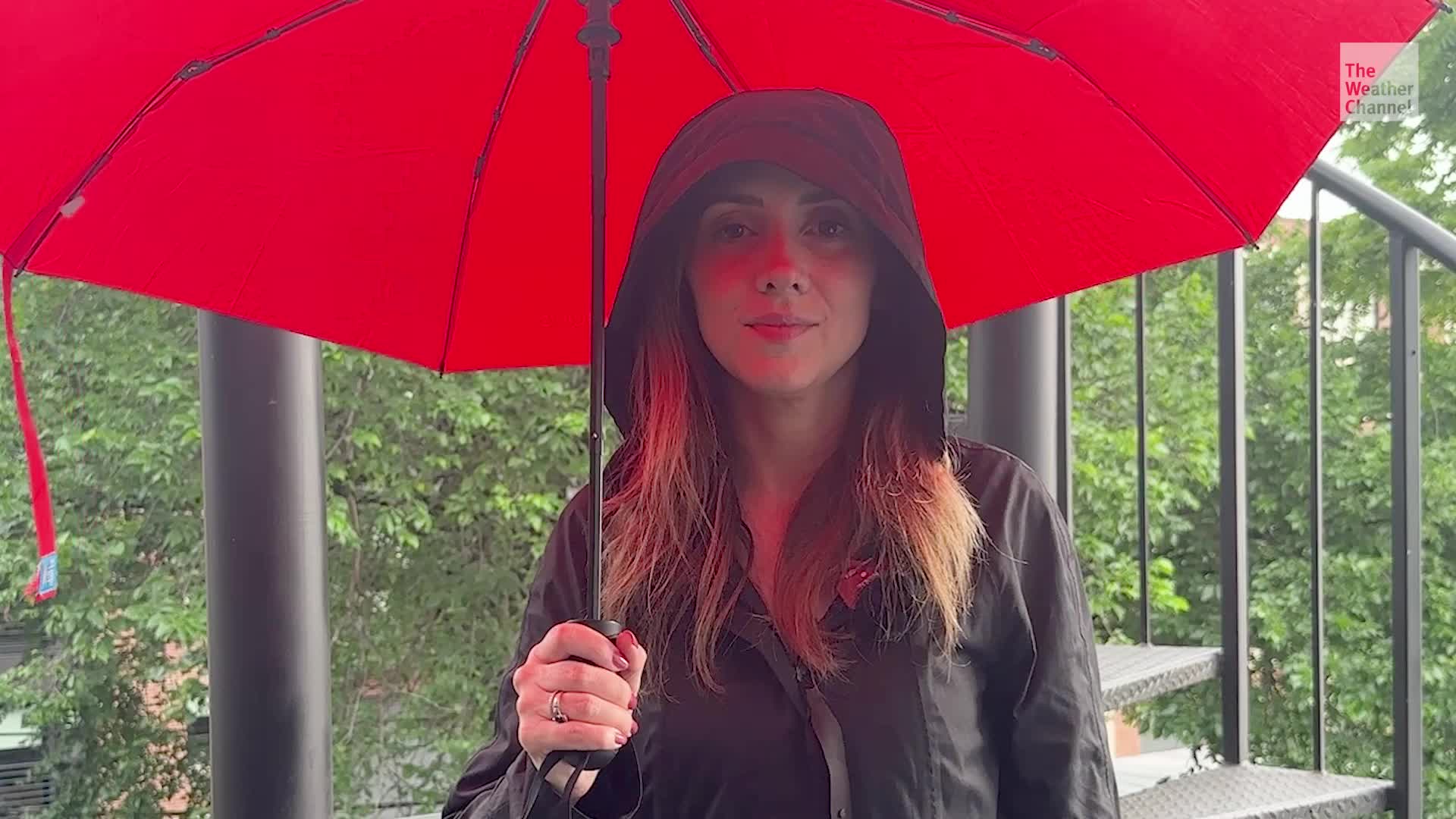Umbrella Up! What Rainwater Really Does To Skin - Videos from The ...