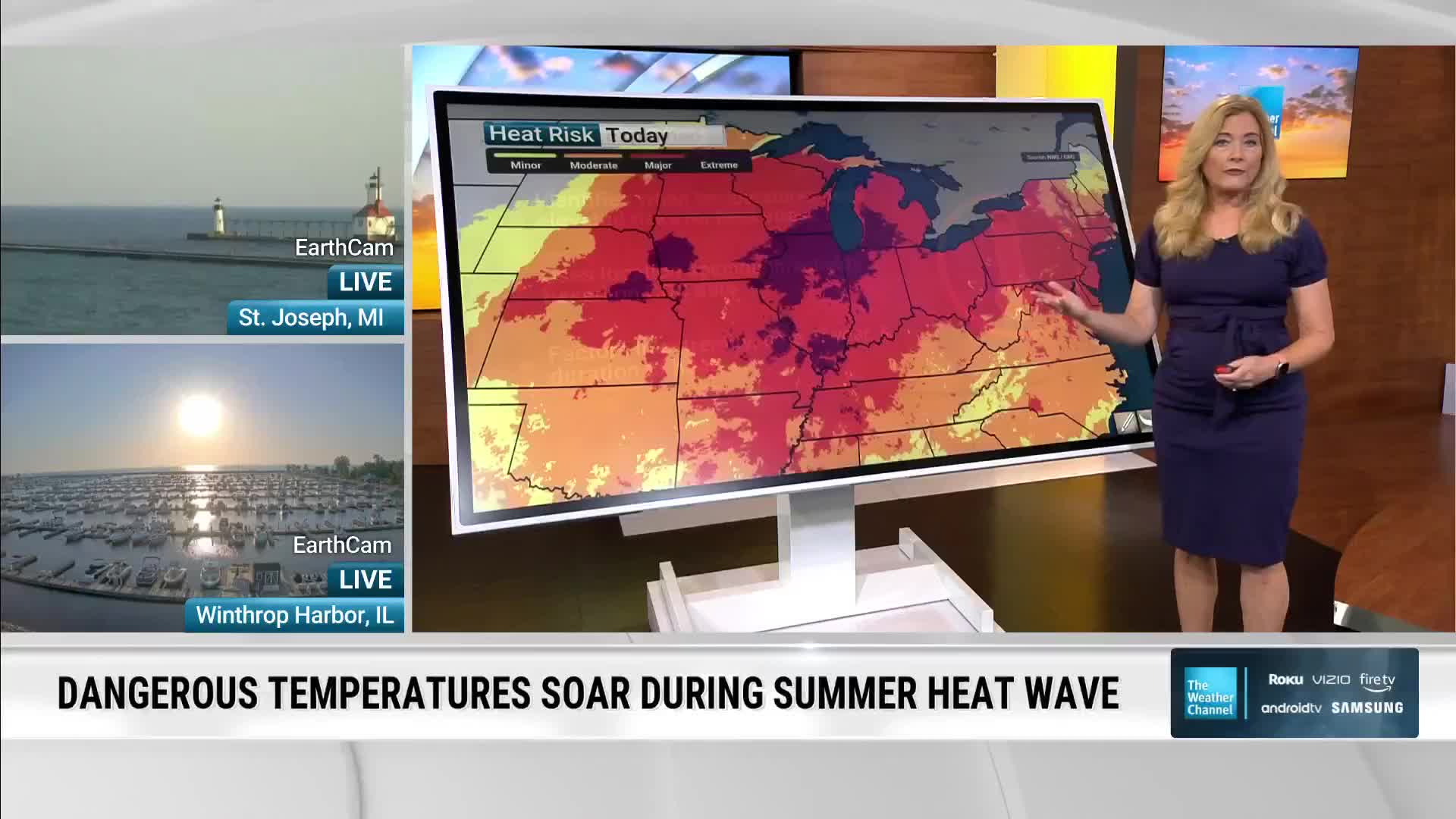 Millions Across U.S. Face Dangerous Heat - Videos from The Weather Channel