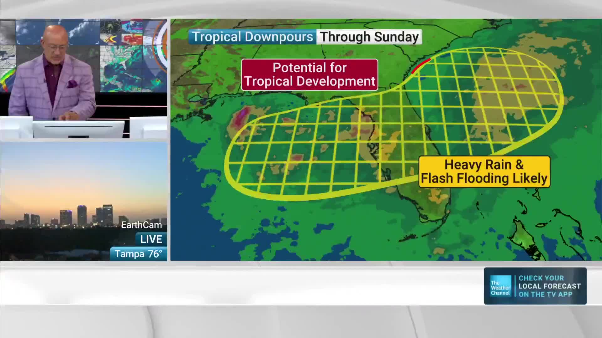 Potential Tropical Development Near Florida - Videos from The Weather ...