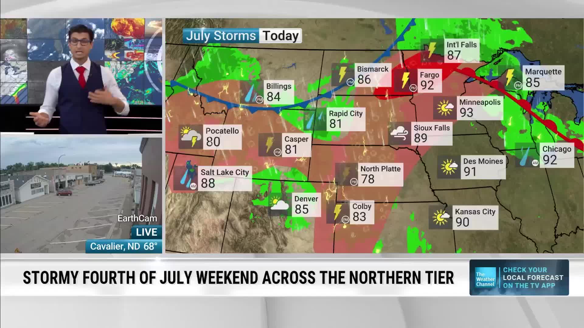 Severe Storms To Impact Fourth Of July Plans - Videos from The Weather ...