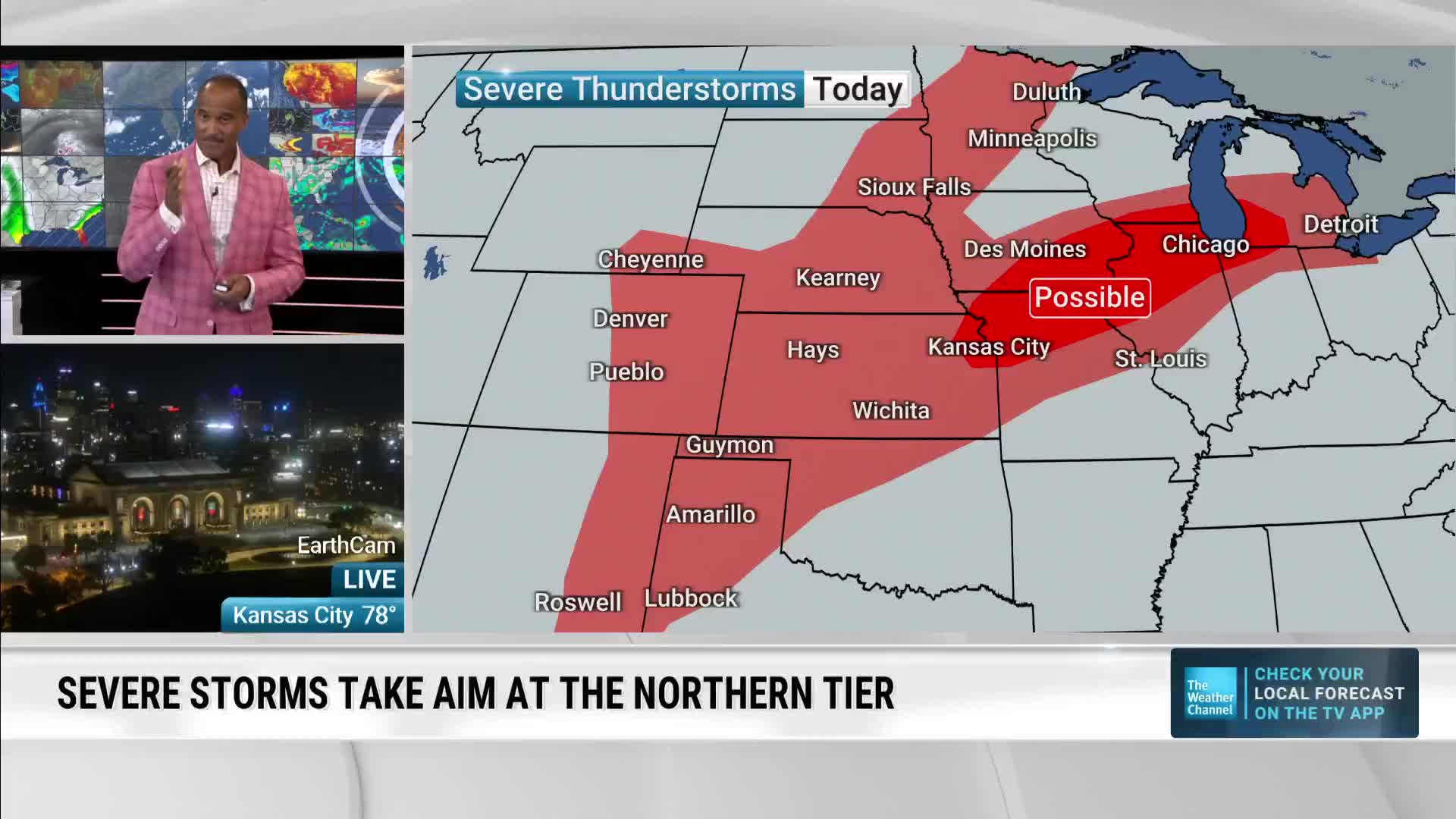 Severe Storms Threaten Midwest, Great Lakes Friday - Videos from The Weather Channel