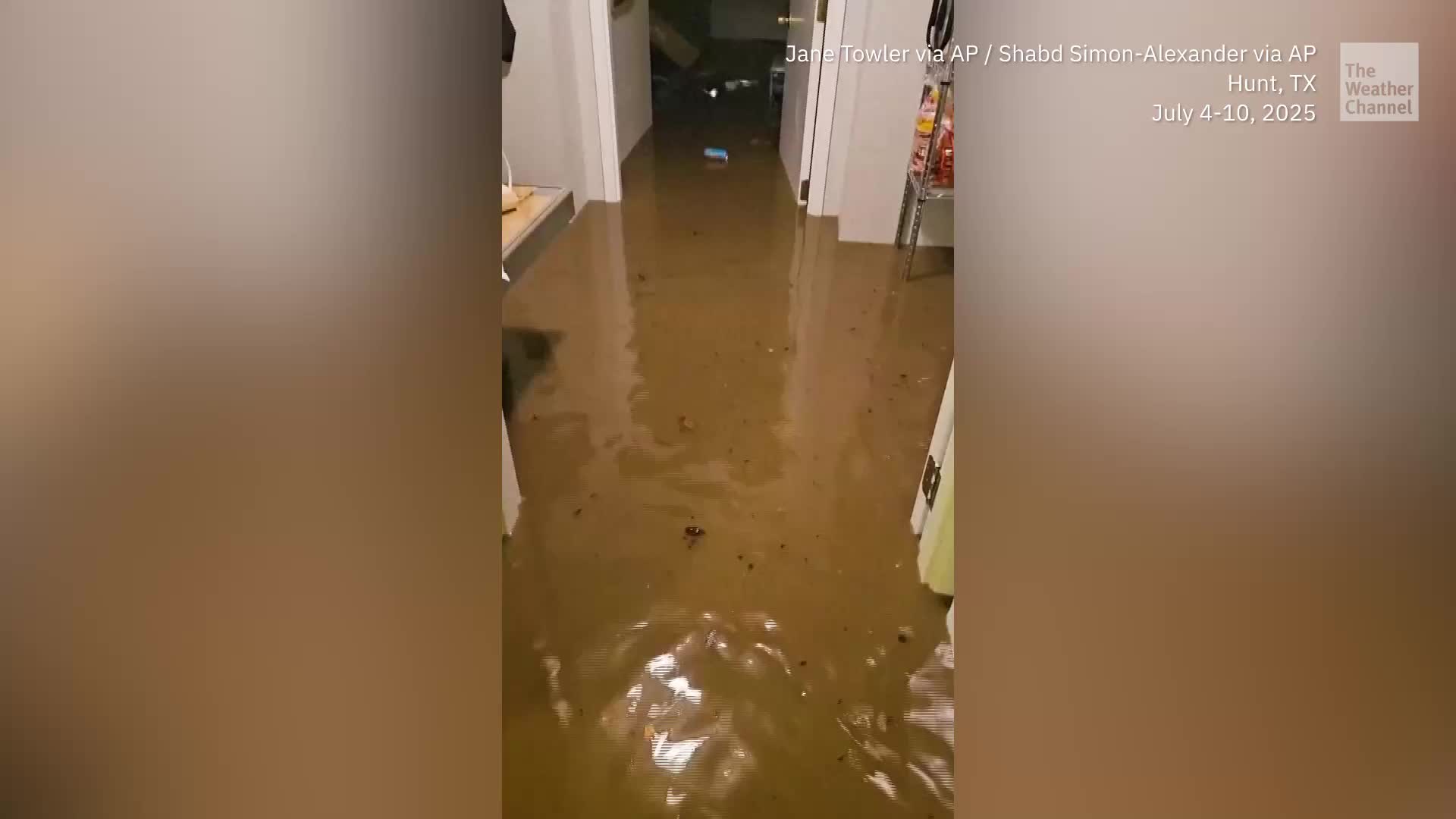 Texas Family Huddled On Roof As Flood Rose - Videos from The Weather ...