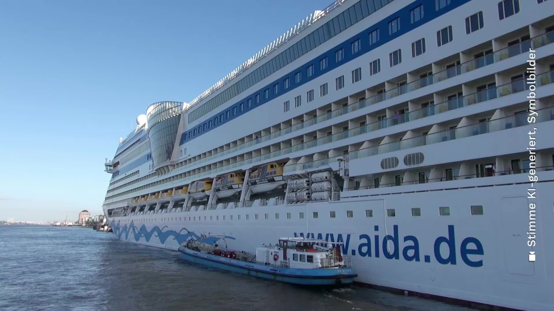 Mann springt von Aida ins Meer – dramatische Rettungsaktion - Videos ...