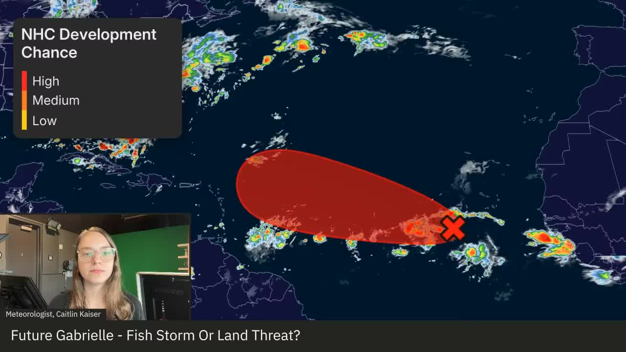Future Gabrielle: Fish Storm Or Land Threat? - Videos from The Weather ...