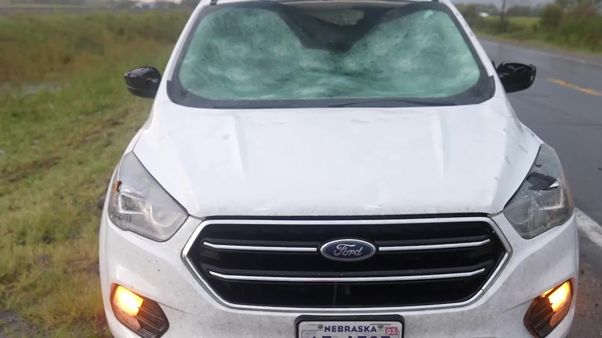 Una Tormenta De Granizo De 2 Horas Destroza autos - Videos de The ...