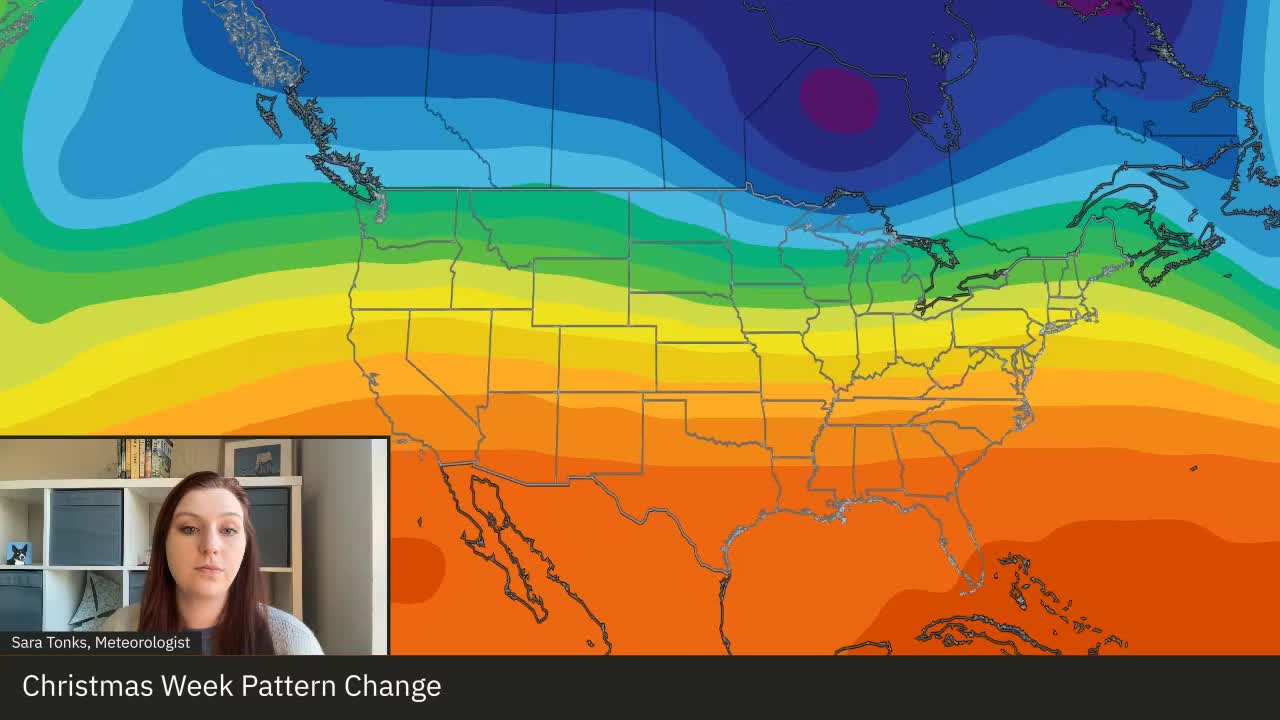Sneak Peek Into Christmas Week Weather - Videos from The Weather Channel