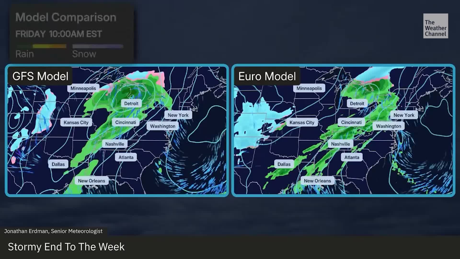 Snow, Wind, Even Severe Weather Possible Ahead - Videos from The ...