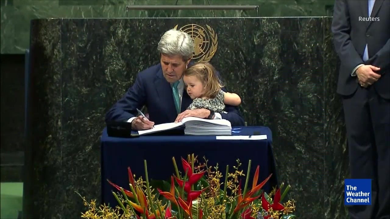 Climate Change Agreement Signed - Videos from The Weather Channel