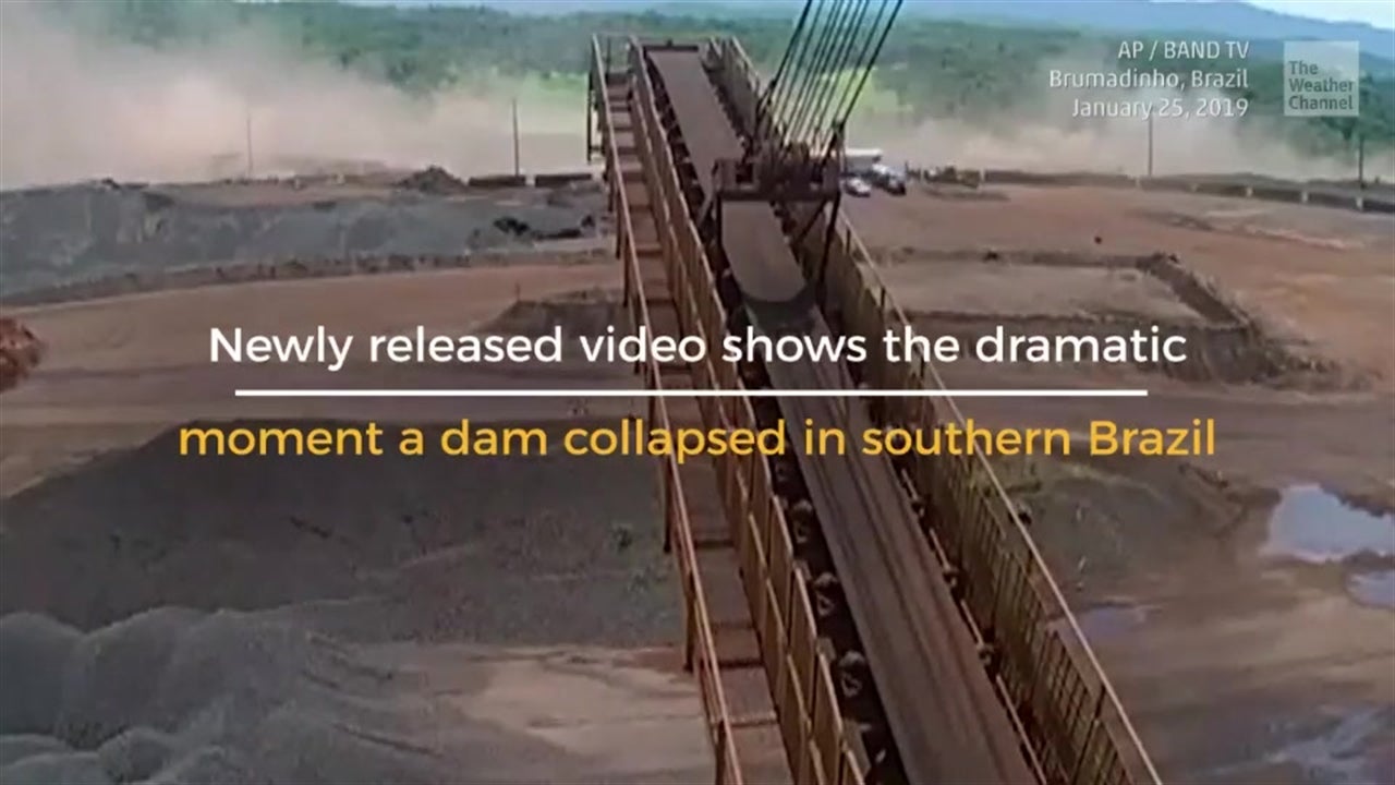 Watch Dramatic Moment Dam Collapses in Brazil - Videos from The Weather ...