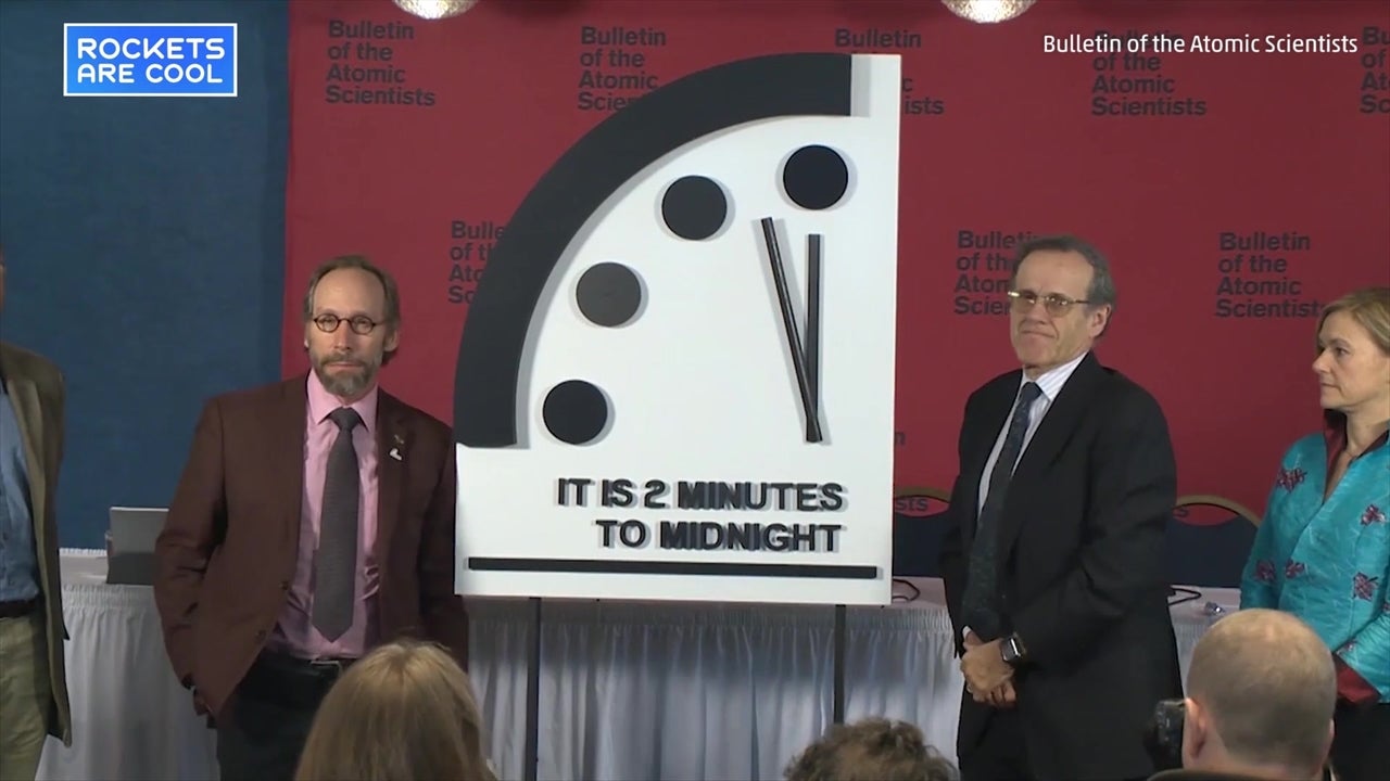 Doomsday Clock Moves Closer to Midnight | The Weather Channel Doomsday Clock Moves Closer to Midnight | The Weather Channel