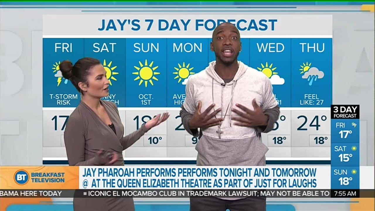 Jay Pharoah Gives Weather Forecast - Videos from The Weather Channel
