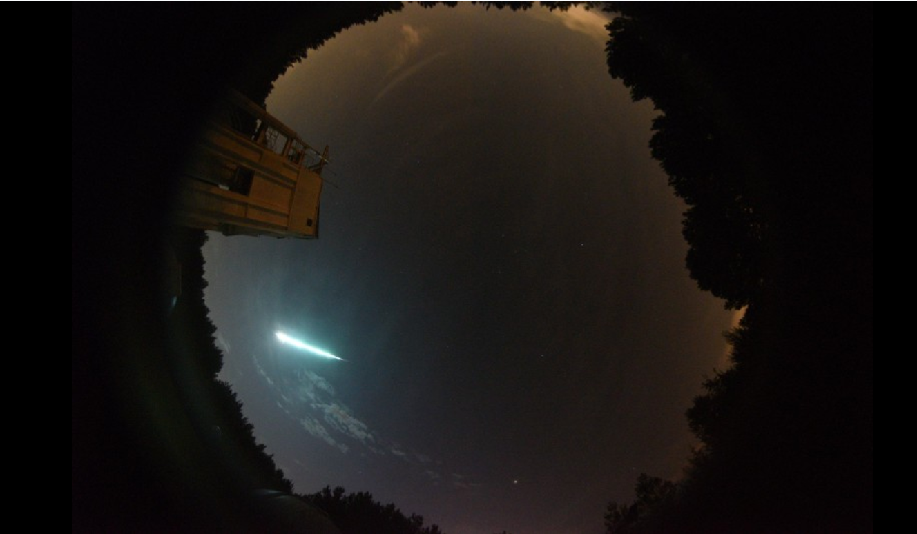 Beeindruckendes Nasa-Video zeigt Meteorit „Alabama-Fireball“ | The ...