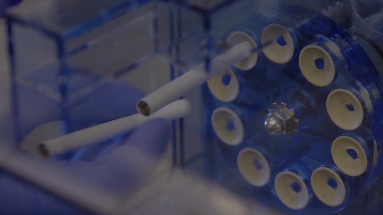 Smoking Robot Helps Scientists Model Cigarette Smoke’s Effects - Videos ...