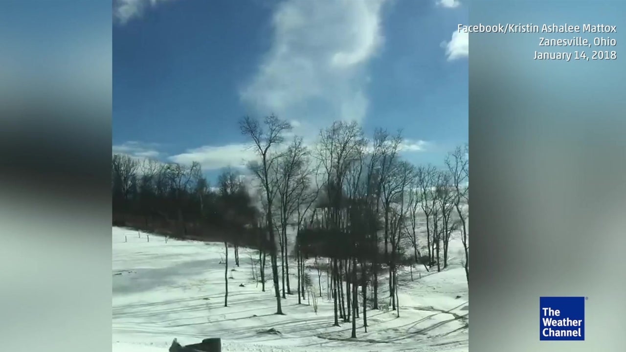 Rare Winter Phenomenon Caught on Camera - Videos from The Weather Channel