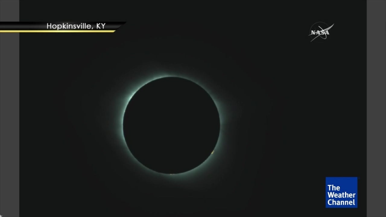 This is the ‘Point of Greatest Eclipse’ - Videos from The Weather Channel
