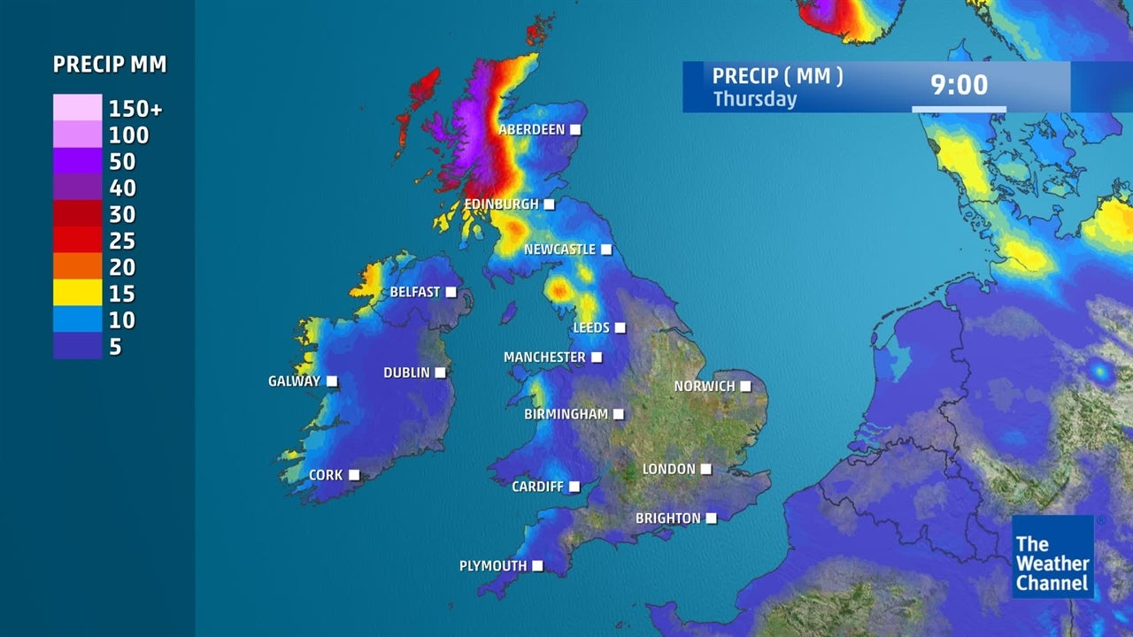 UK Weather: How much rain is expected in the coming days? - Videos from ...