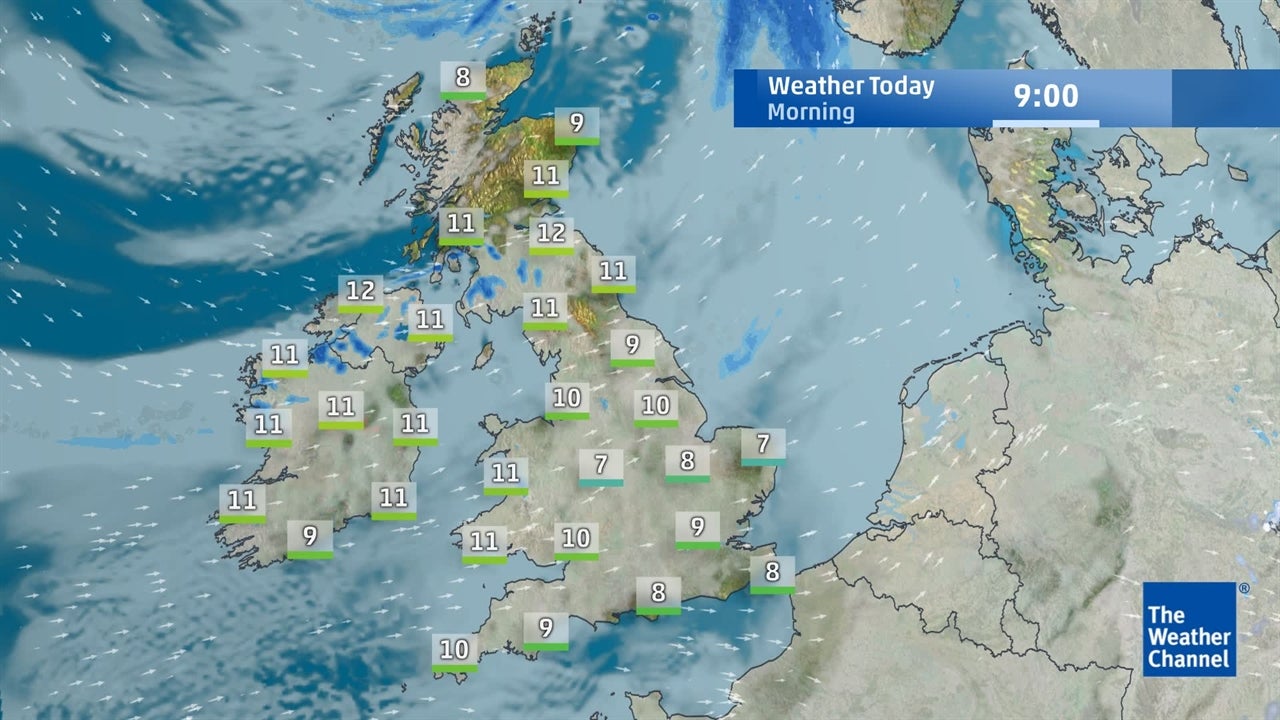 WATCH: Today's weather forecast January 7 - Videos from The Weather Channel