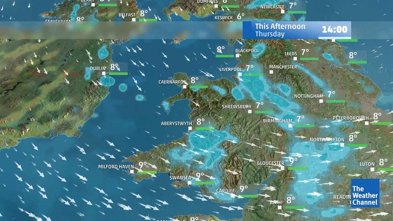WATCH: Today's UK weather forecast - March 7 - Videos from The Weather ...