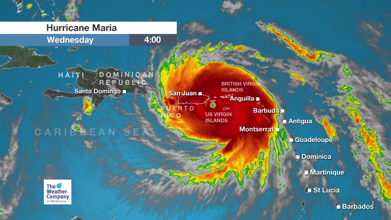 Wednesday: Tracking Hurricane Maria - Videos from The Weather Channel