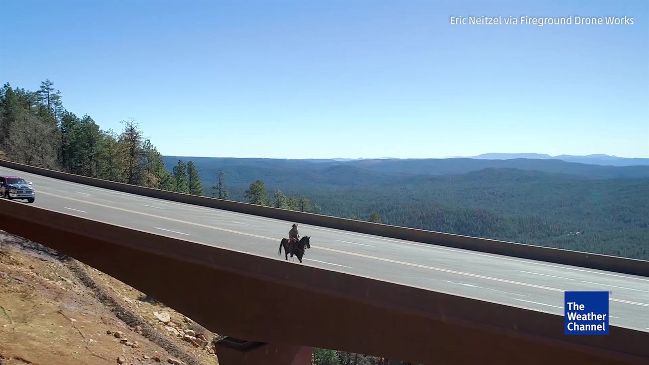 Thrilling Reenactment of the Pony Express - Videos from The Weather Channel
