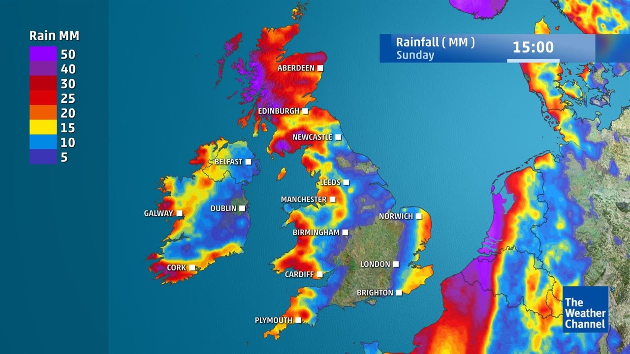 When and where is it going to rain in the UK this week? - Videos from ...