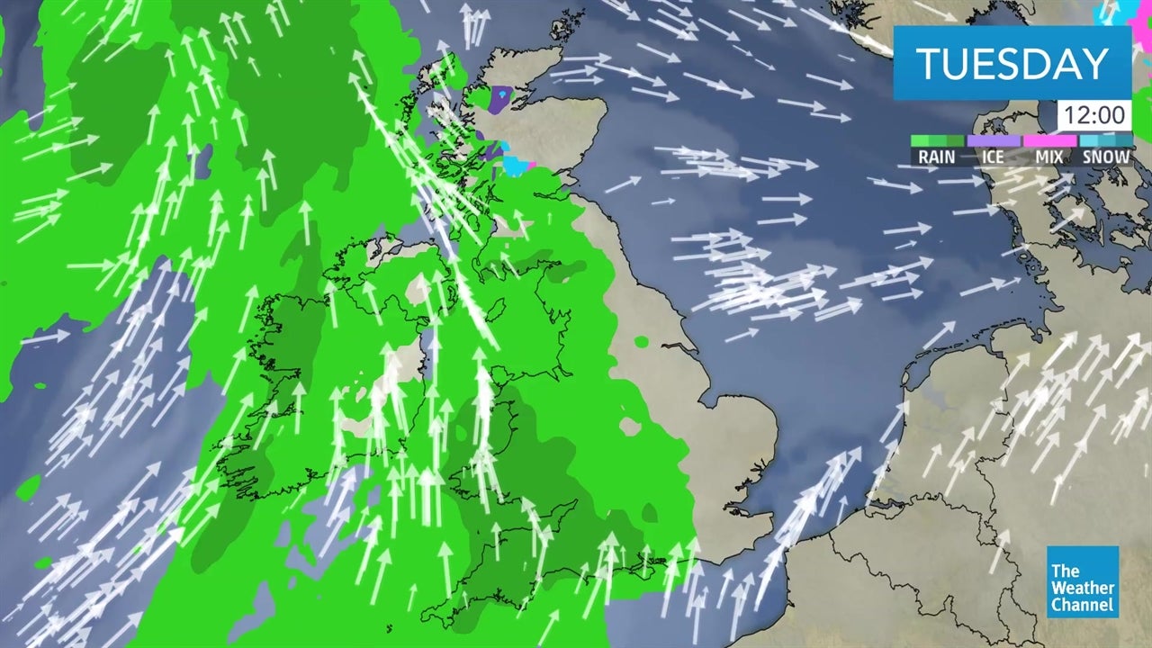 Today's latest UK weather forecast - February 5 - Videos from The ...