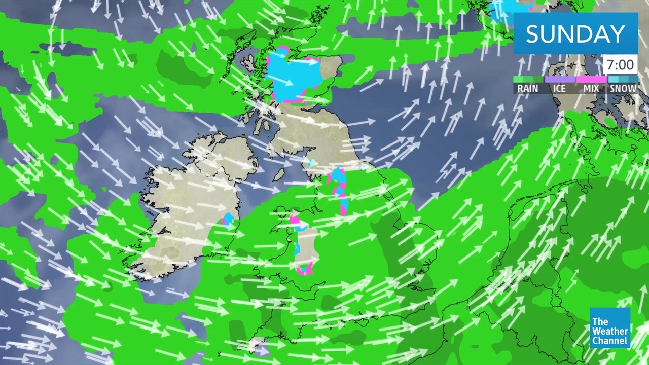 UK forecast: Outlook for the weekend and beyond - Videos from The ...