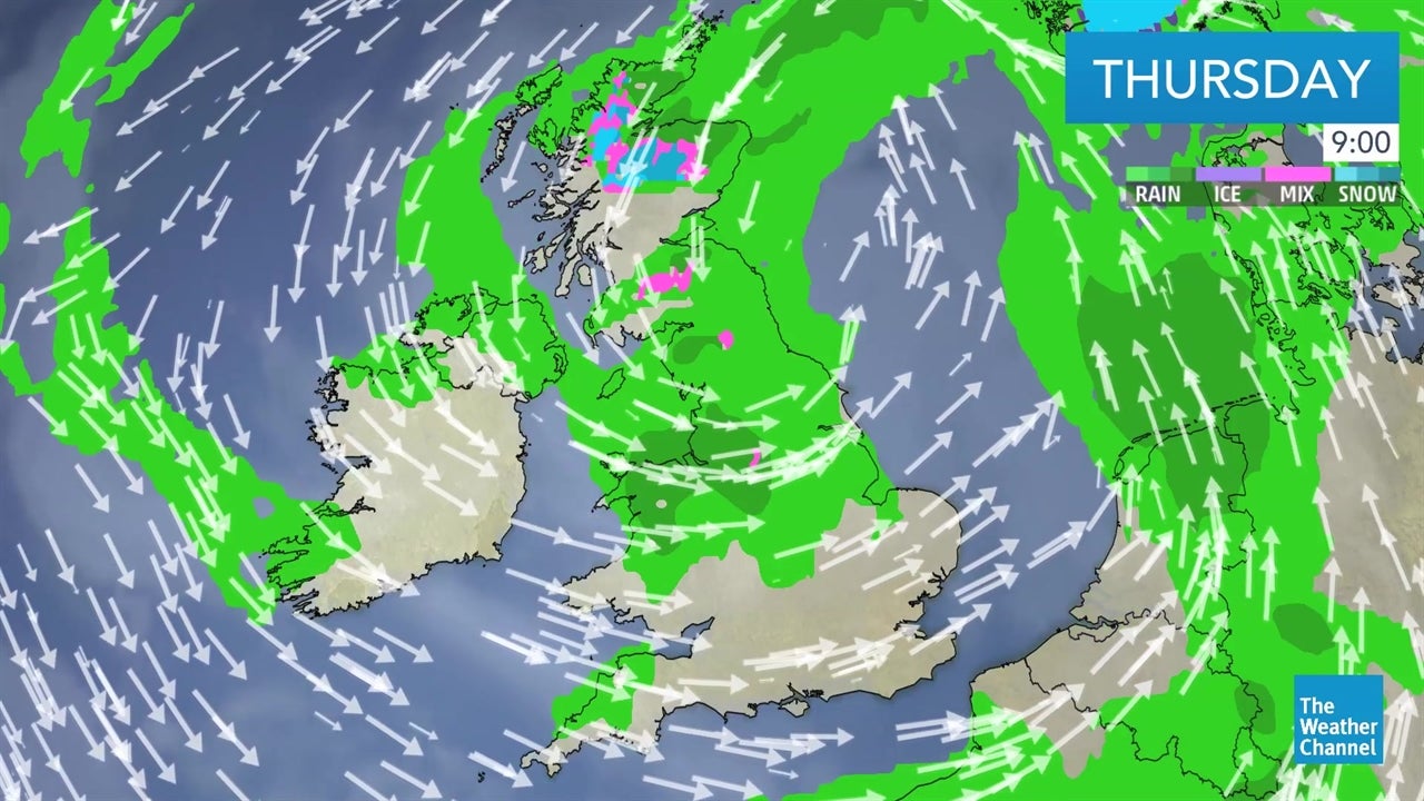 WATCH: Today's latest UK weather forecast - March 7 - Videos from The ...