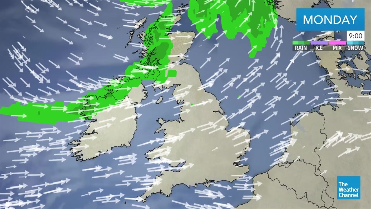 WATCH: Latest UK weather forecast - January 7 - Videos from The Weather ...