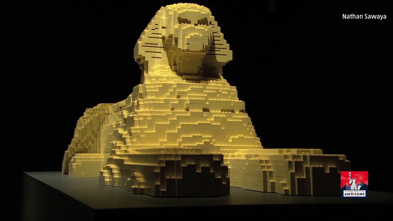 Lego Sculptor Makes Fantastic Art - Videos from The Weather Channel