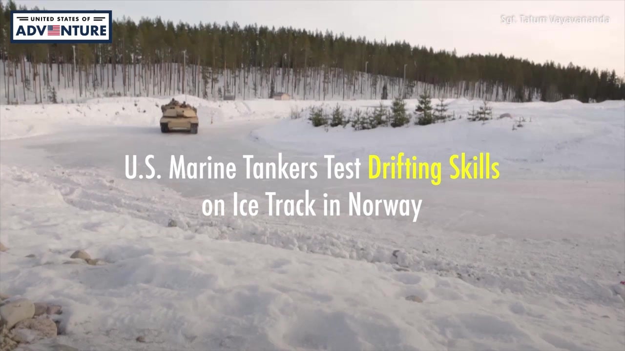 Watch These Massive Tanks Drift on Ice - Videos from The Weather Channel