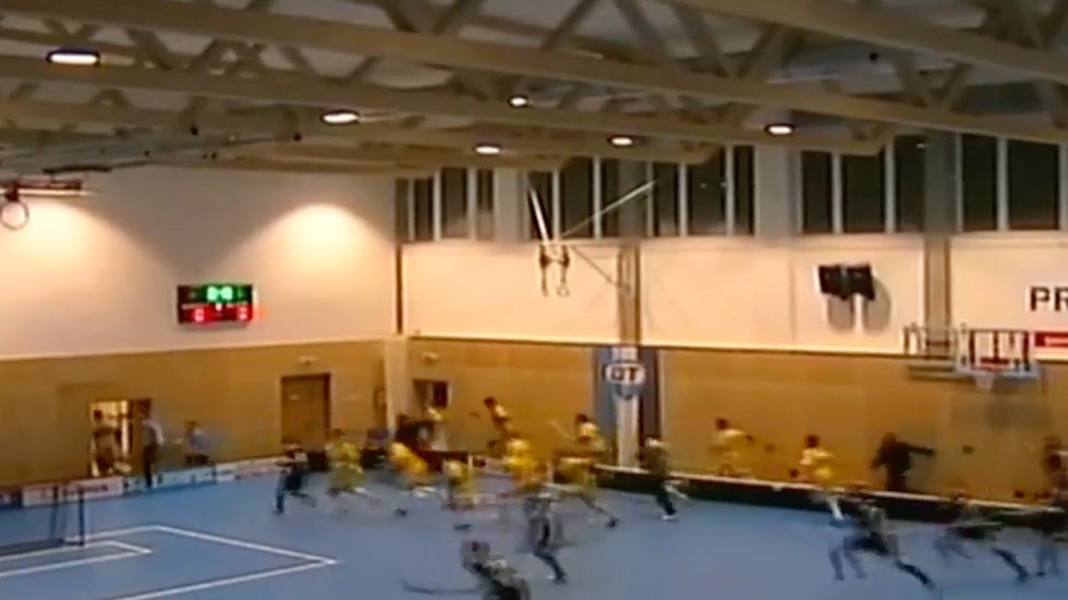 Gym Horror: Collapse Scatters Group - Videos from The Weather Channel