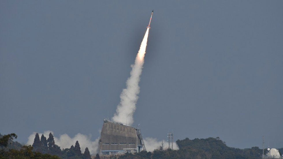 Japan Launches World's Smallest Satellite-Carrying Rocket - Videos from ...