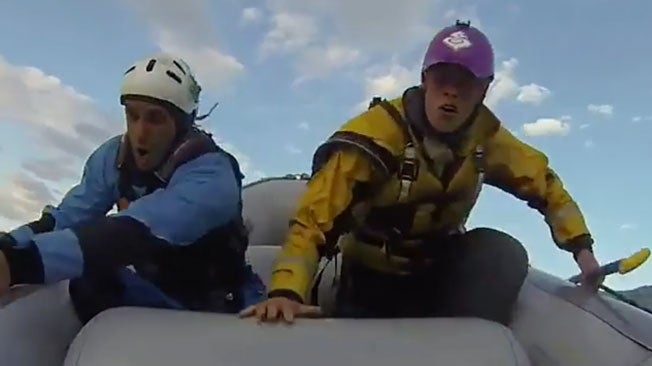 Rafters Ejected Over 20-Foot Drop - Videos from The Weather Channel
