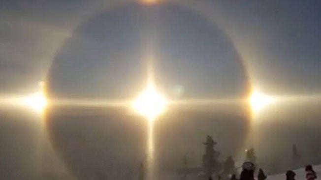 Sun and Ice Create Awesome Phenomenon - Videos from The Weather Channel ...