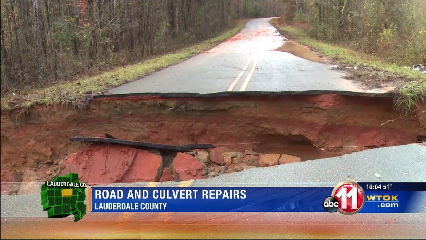 Repairing washed out roadways, culverts - Videos from The Weather Channel